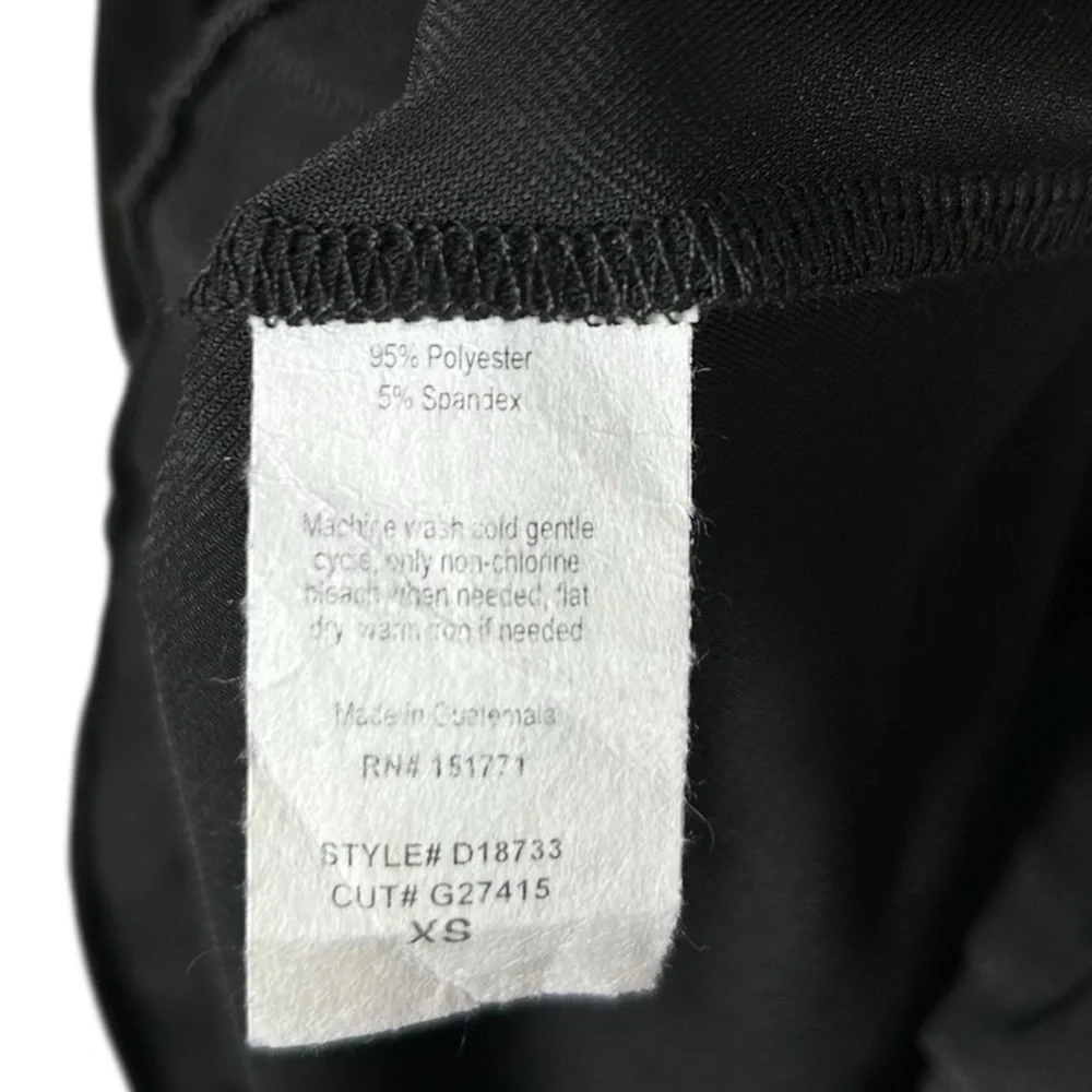 Gilli | Dresses | Gilli Black V Neck Faux Wrap Ruffle Balletcore Stitch ...